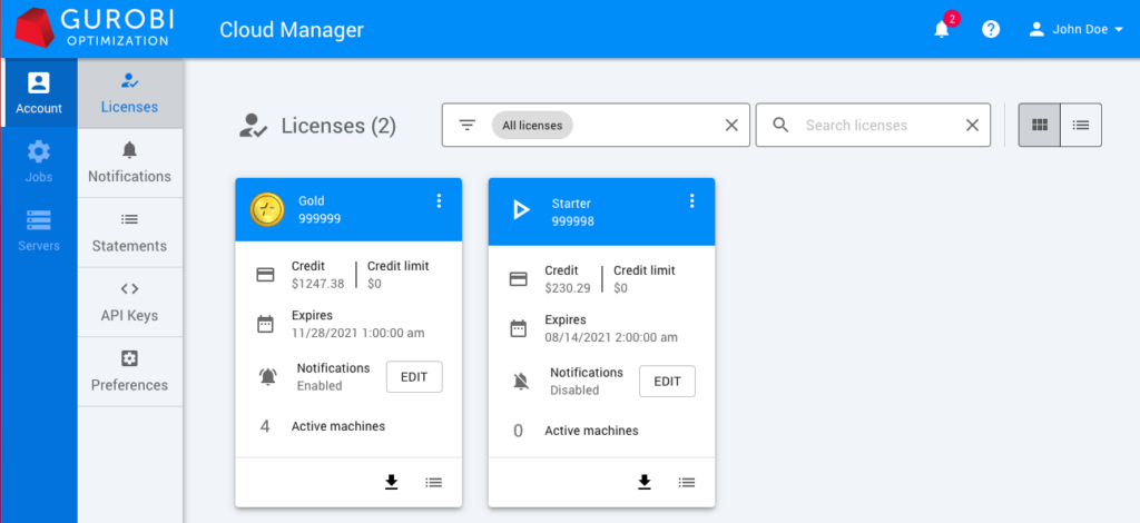 Gurobi Instant Cloud Delivers An Intuitive Web Interface - Gurobi ... Gurobi Instant Cloud Delivers An Intuitive Web Interface - Gurobi ...